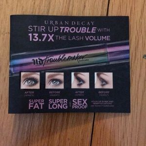 Urban Decay | Makeup | Sample Size Troublemaker Mascara | Poshmark